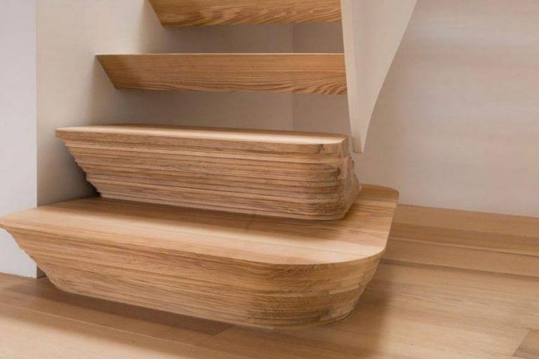 Bespoke Sculptural Ash Staircase - Sutton Timber